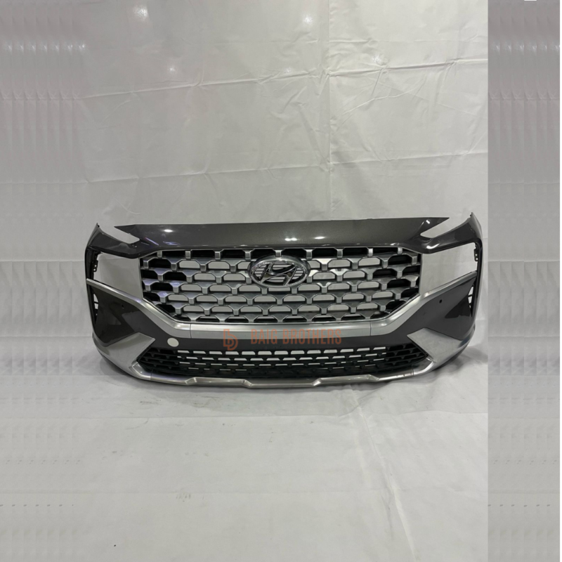 Hyundai Santa Fe Front Grey Bumper 2024-2025 - Baig Brothers
